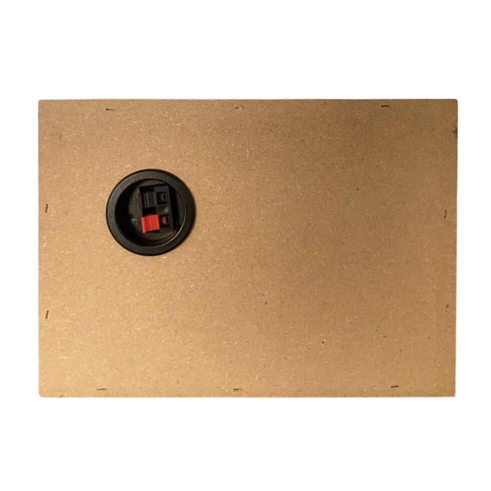 6x5” Pair Sealed Bare Subwoofer Enclosure Car Audio Speaker MDF- No ...