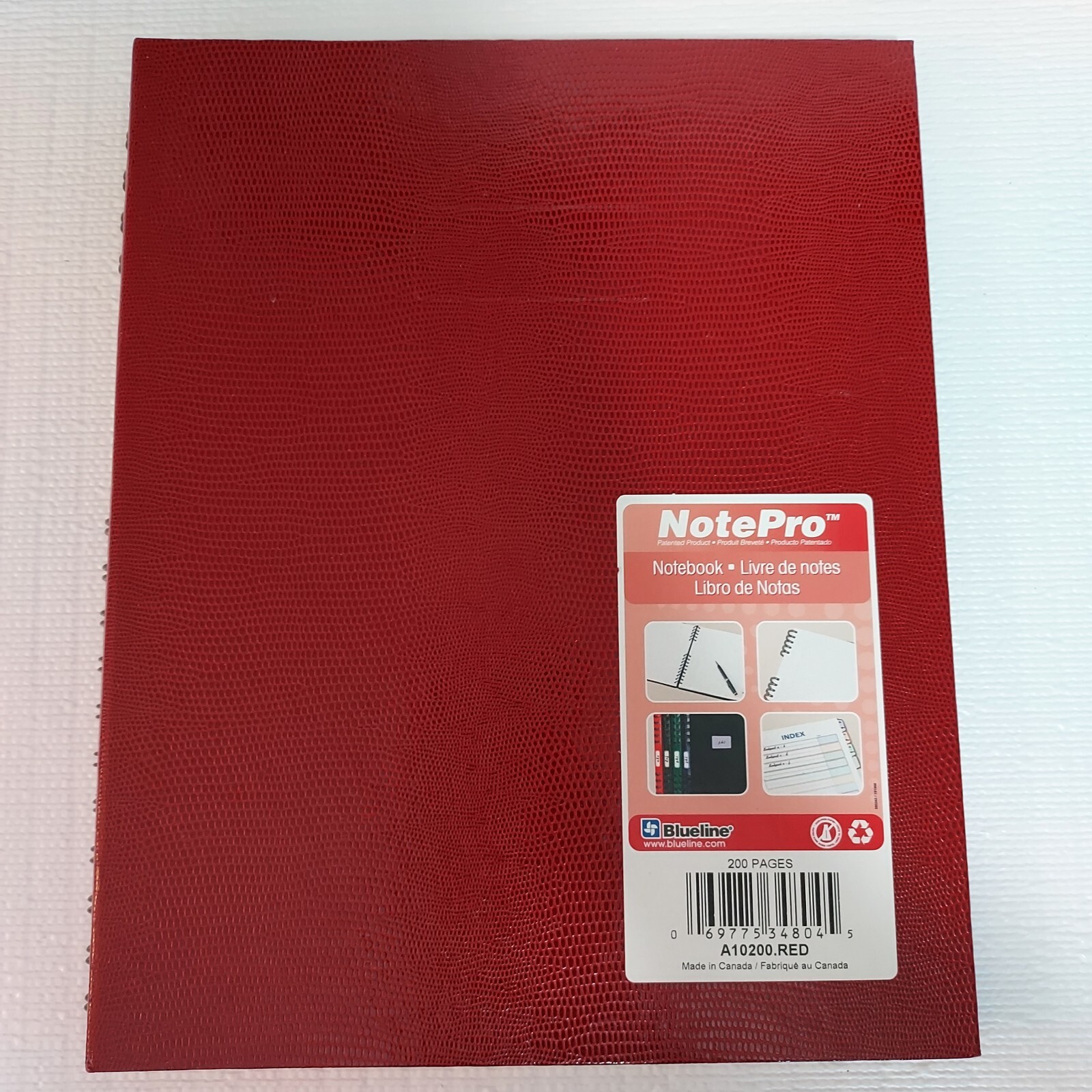 Rediform Blueline NotePRO Professional Notebook A10200RED Reda10200red ...