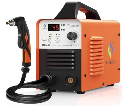 NEW HITBOX 45Amp Plasma Cutter | Non-Touch Pilot Arc | Portable Cutting ...
