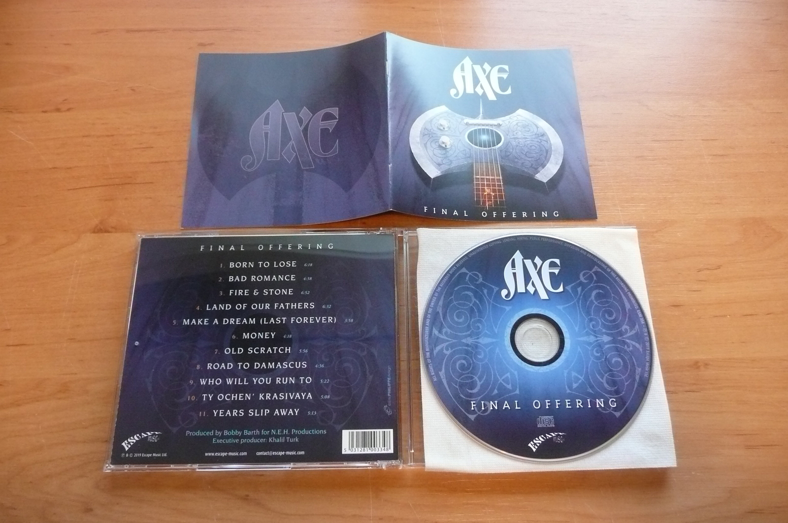 Final Offering by Axe (CD, 2019) for sale online | eBay