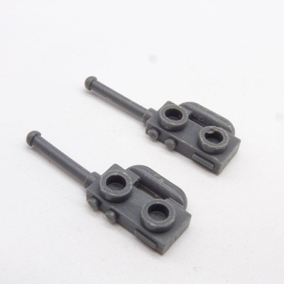 LEG0074 Lego 2X 19220 Minifigure Ustensil Talkie Walkie Radio Gris ...