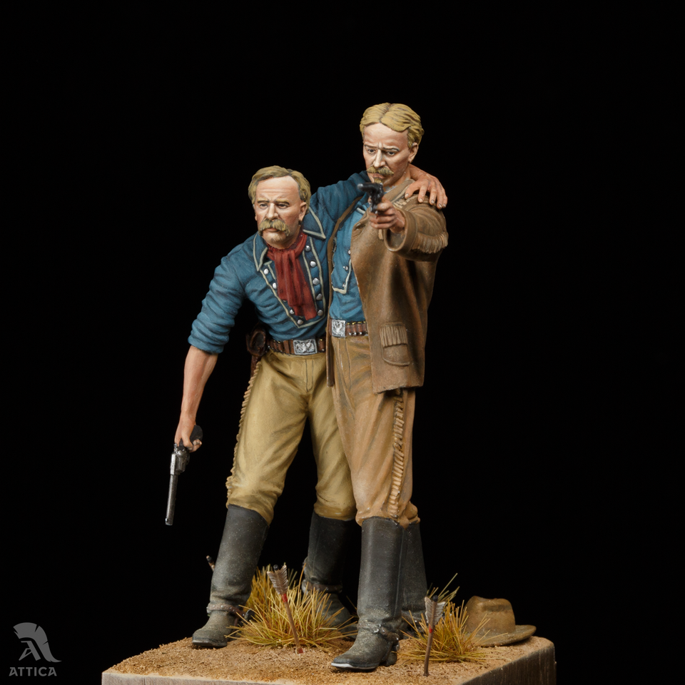Thomas and George Custer, Custer’s Clan 75mm Toy Soldier Pre-Sale ...