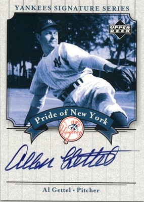 AL GETTEL - TRADING/SPORTS CARD SIGNED | eBay