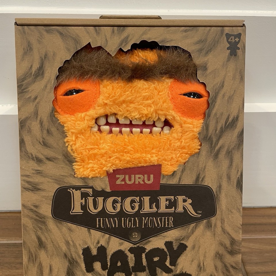 Fuggler Hairy Fuggs New In Box - Funny Ugly Monsters Munch Munch Orange ...