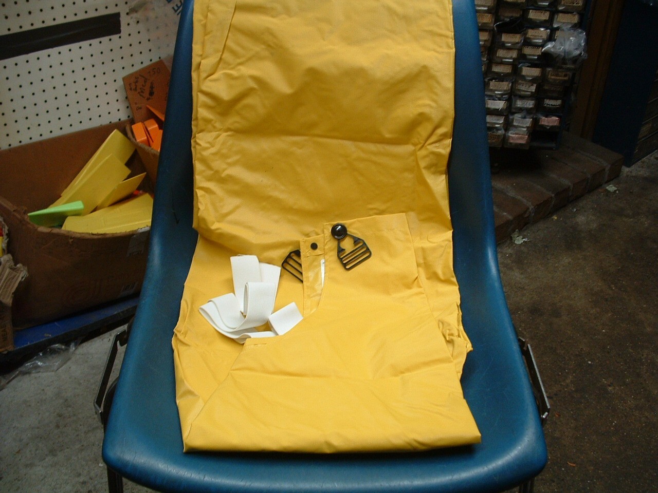 CHEMICAL OVERALLS PROTECTIVE WATERPROOF CLOTHING SIZE SM USA MADE BY ...