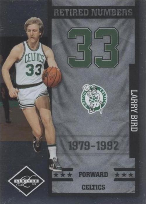 2009-10 Panini Limited - Retired Numbers Larry Bird #2 /99 for sale ...