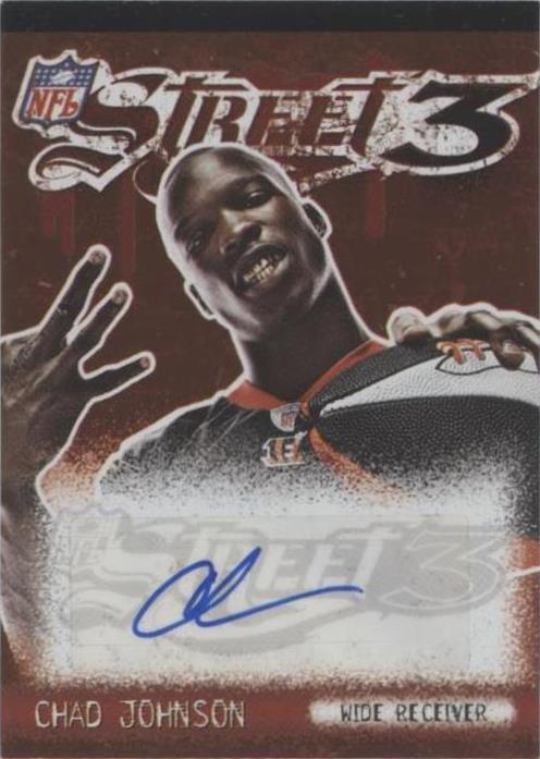 2006 Topps - Ea Sports Street 3 Chad Johnson #EAA-CJ Autographs (AU ...