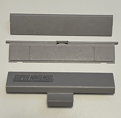 OEM Super Nintendo Console Replacement Spring Door Flap & Faceplate ...