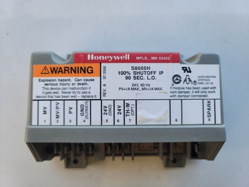 Honeywell - S8600H Pool, Spa, Furnace Ignition Control Module | eBay
