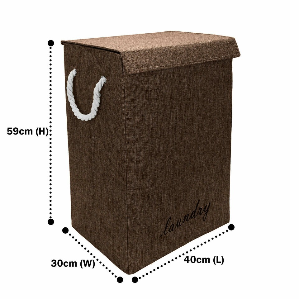 Large Laundry Washing Bag Basket Storage Bin Dirty Clothes Storage ...