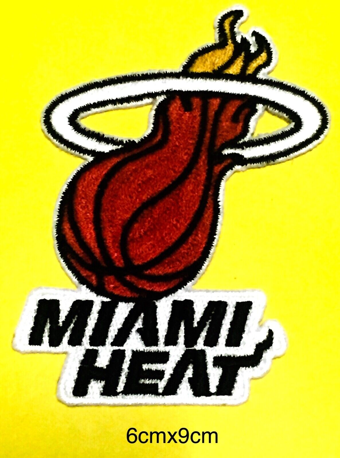 NBA Miami Heat Logo Patch sport Embroidery ,Iron ,Sewing on Fabric | eBay