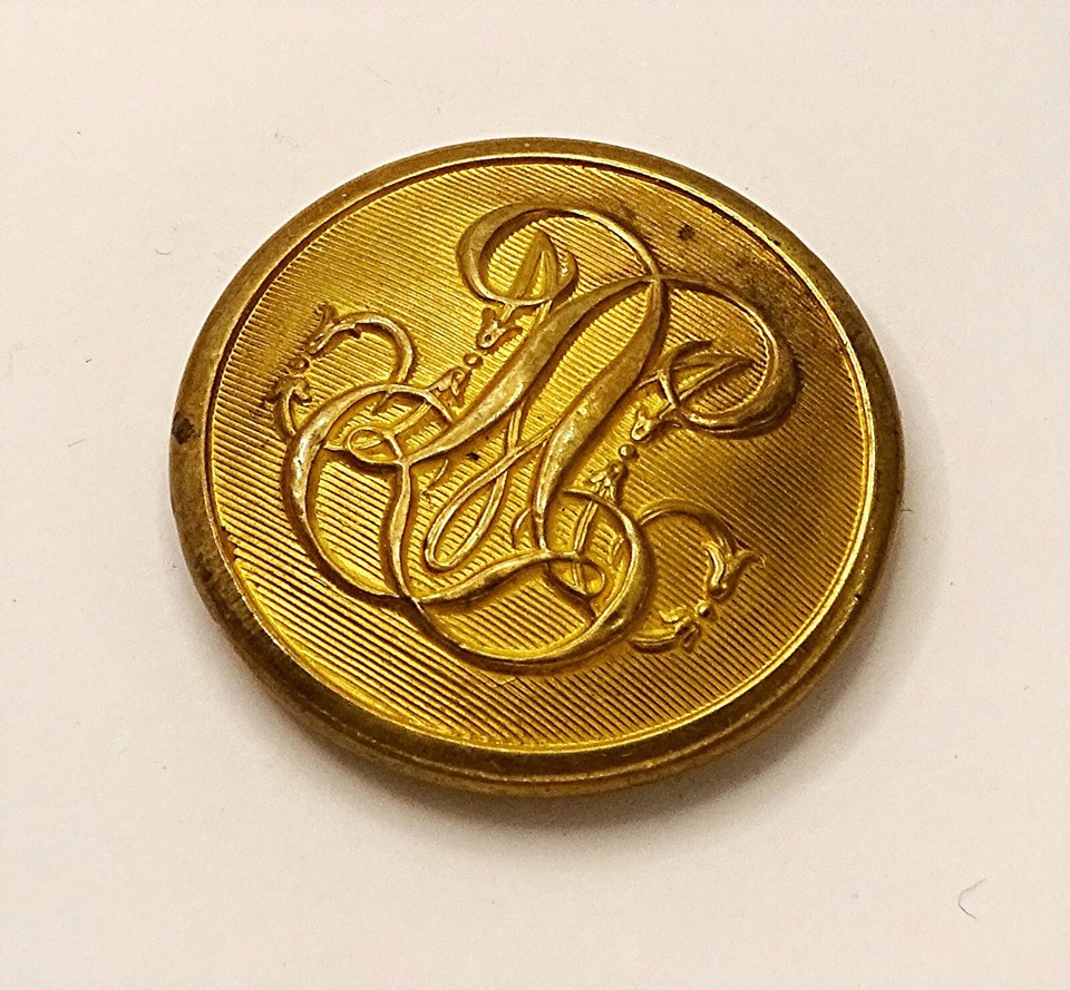 Button Livery- Monogram ML Entrelacés. France, to The 1850. 27 MM | eBay