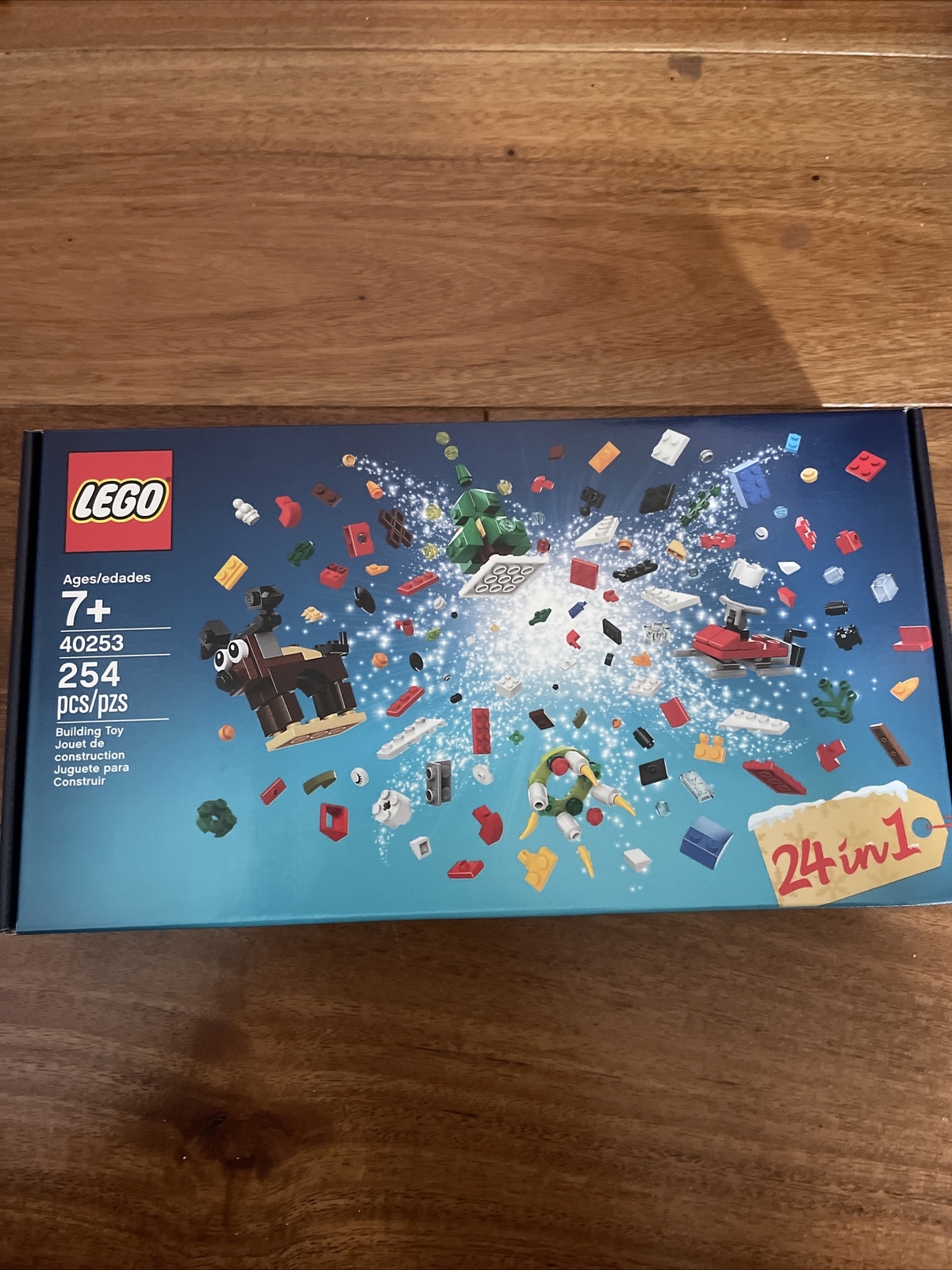 LEGO Set 40253 Christmas Build-up 24-in-1 Holiday Countdown SEASONAL ...
