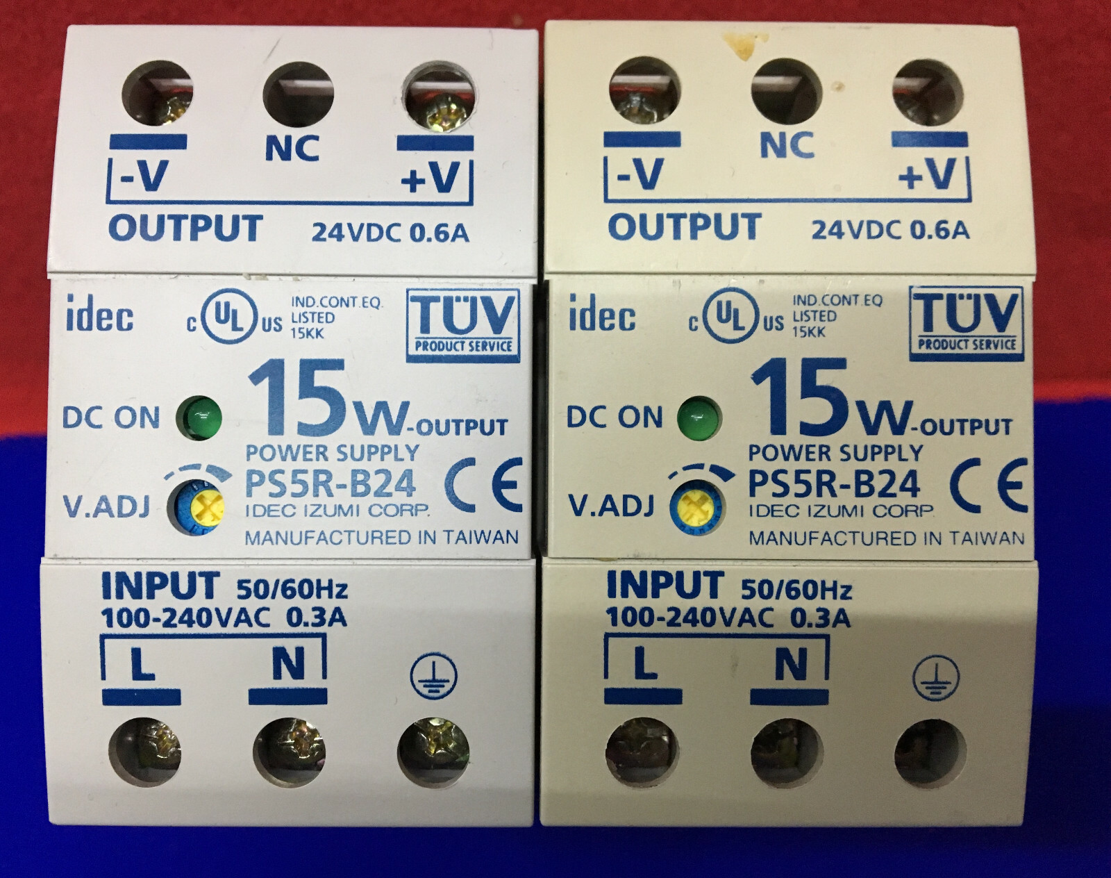 QTY 2 - IDEC IZUMI PS5R-B24 POWER SUPPLIES SUPPLY 15W OUTPUT | eBay