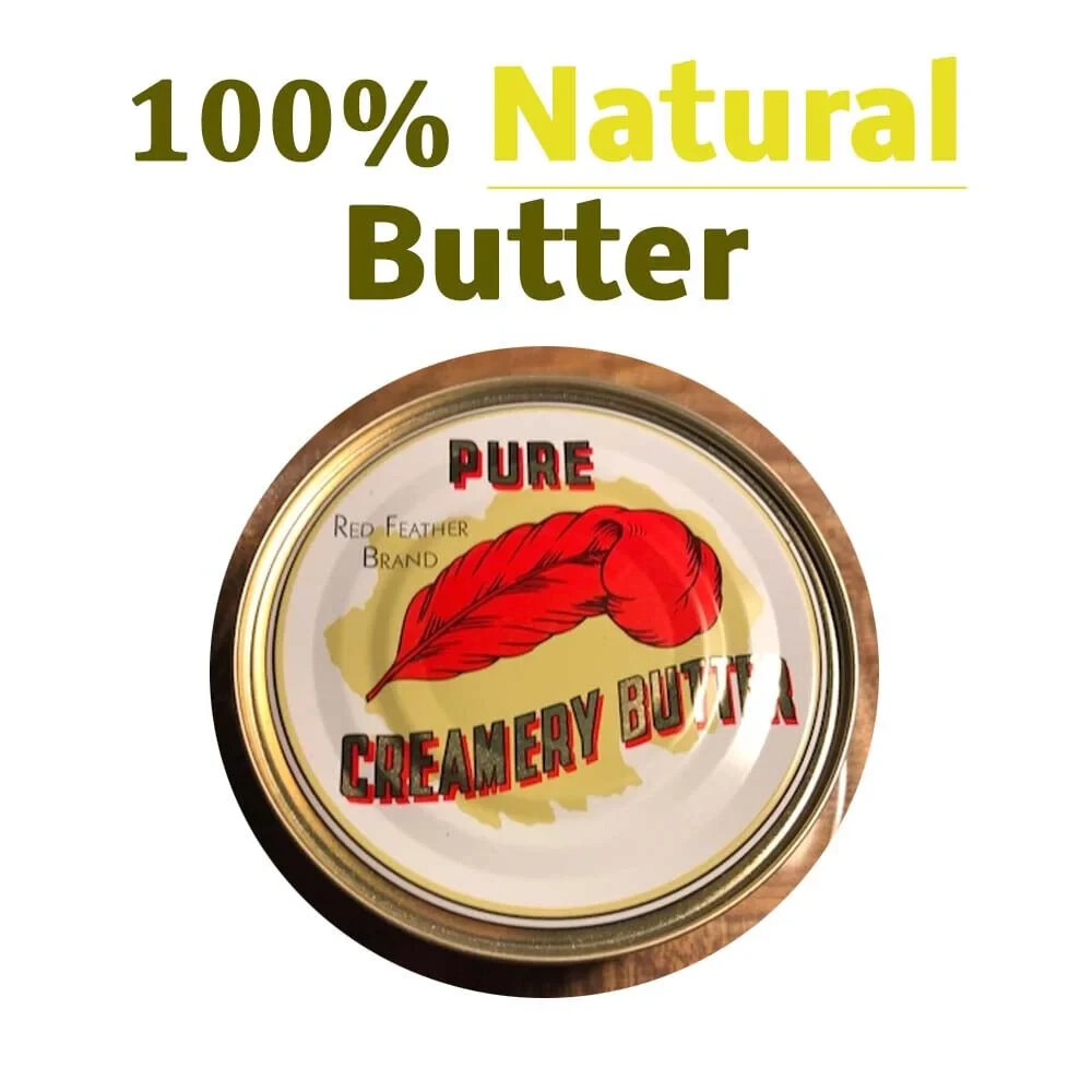 Red Feather Canned Butter from New Zealand- 100% Pure Shelf Stable 6 ...