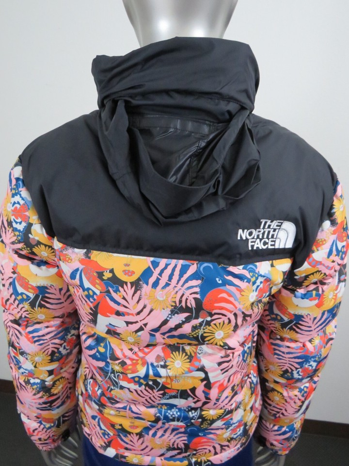 Womens International Collection The North Face Print Nuptse 700-Down ...