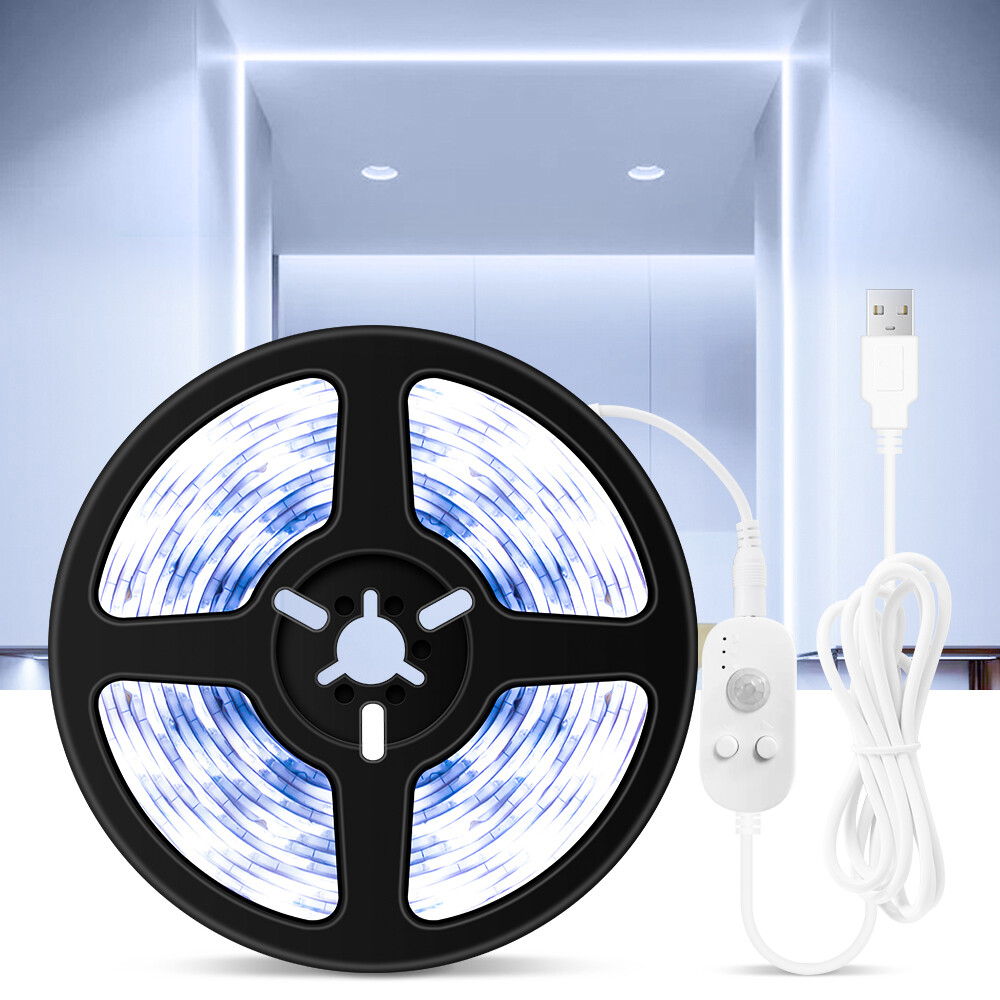 USB Dimmable LEDs Strips PIR Motion 4m 240LEDs Rope for S6P1 | eBay