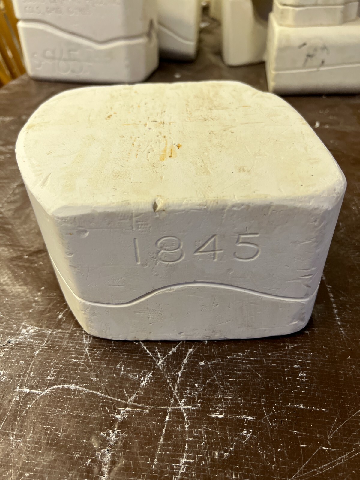 VINTAGE KIMPLE CERAMIC MOLD #1845 BIRDS/HEART 5 1/2"T | eBay