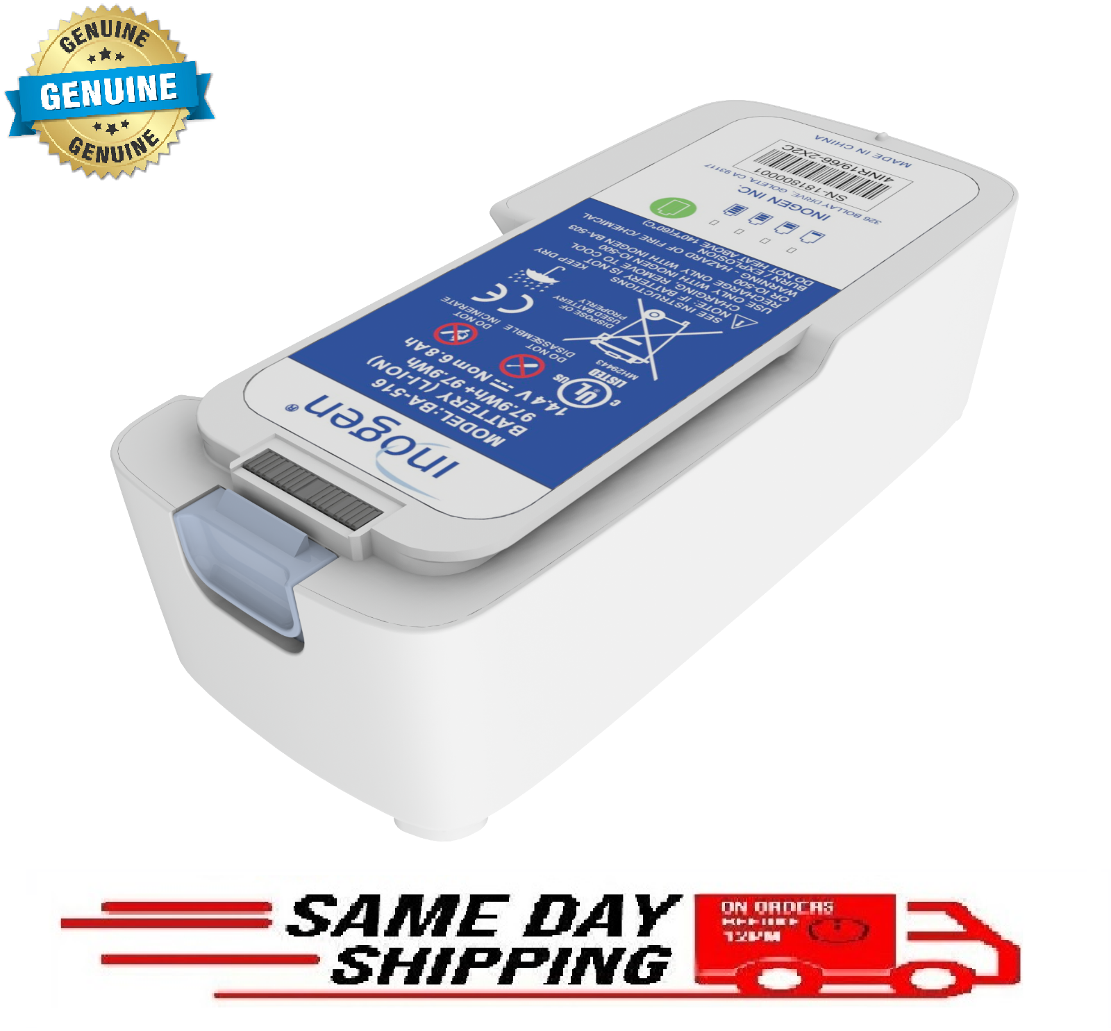 Inogen One G5, Rove 6 Battery, OxyGo Next Battery, Inogen G5 BA-516 ...