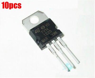 10Pcs TYN1225 Transistor St Triac 25A 1200V TO-220 hk | eBay