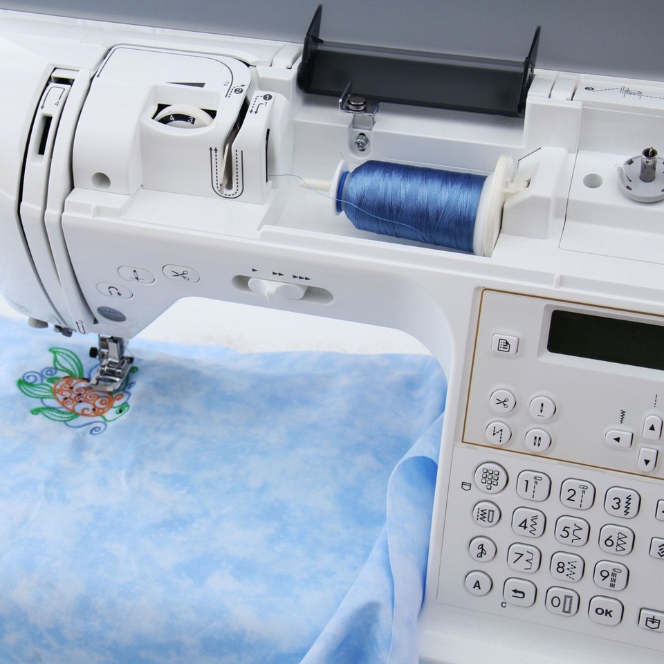 RAYON MACHINE EMBROIDERY THREAD SETS - 6 SETS AVAIL - 1000M CONES ...