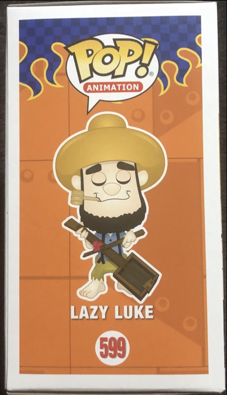 FUNKO POP VINYL ANIMATION HANNA BARBERA WACKY RACES 599 LAZY LUKE BNIB ...