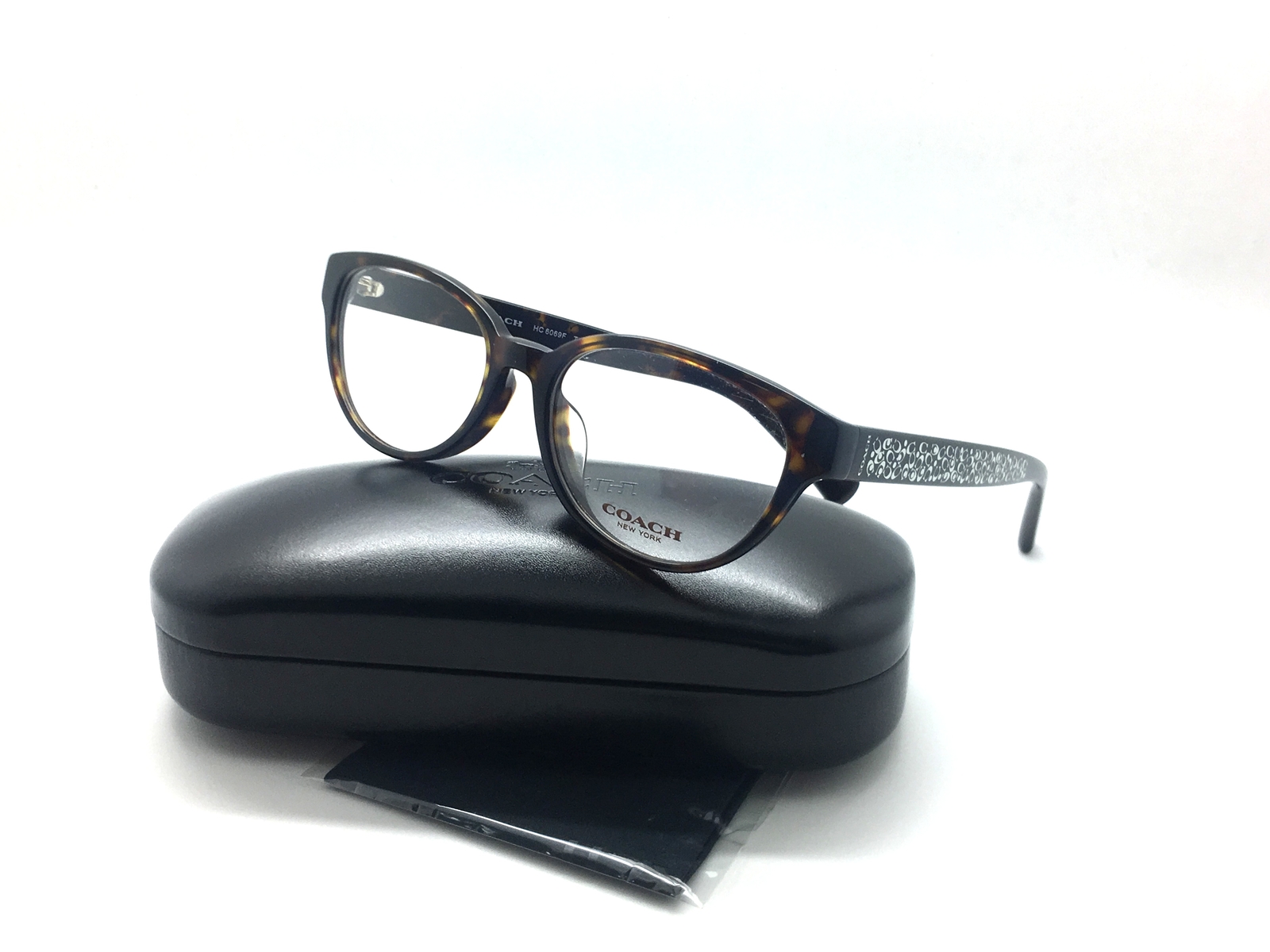Coach Authentic Rx Eyeglasses Frames HC 6069F 5120 53x17 Dark Tortoise ...