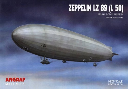 Angraf 1 200 Zeppelin Lz89 L50 Card Model | eBay