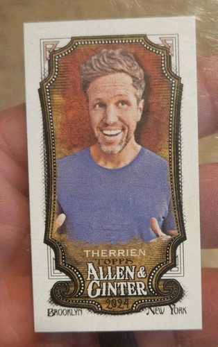 TJ THERRIEN #08/25 BROOKLYN BACK MINI SSP 2024 Topps Allen & Ginter ...