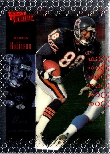 2000 Upper Deck Ultimate Victory Marcus Robinson #18 Chicago Bears ...