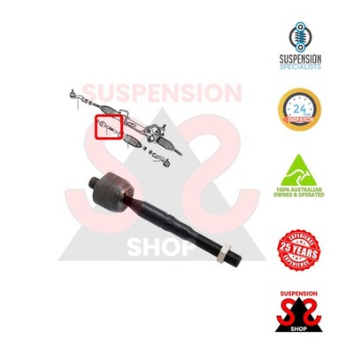 Front Axle Inner Tie Rod Suit MITSUBISHI Triton 3.2 DI-D 4WD (KB8T ...