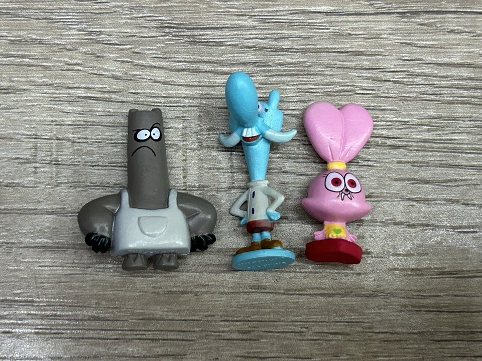 RARE Chowder Cartoon Network Mini PVC Figure Toy Lot Of 4 | eBay