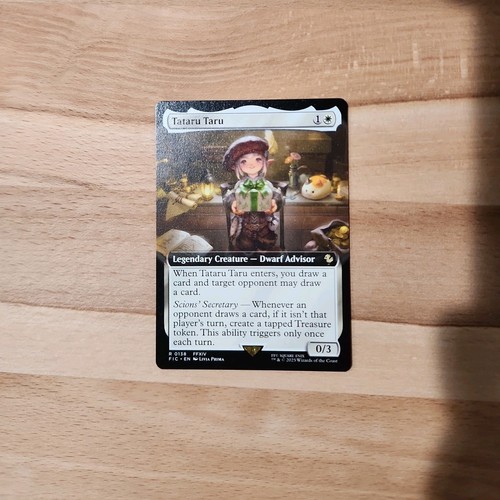 Tataru Taru (Extended Art) Commander: Final Fantasy MTG Magic The ...