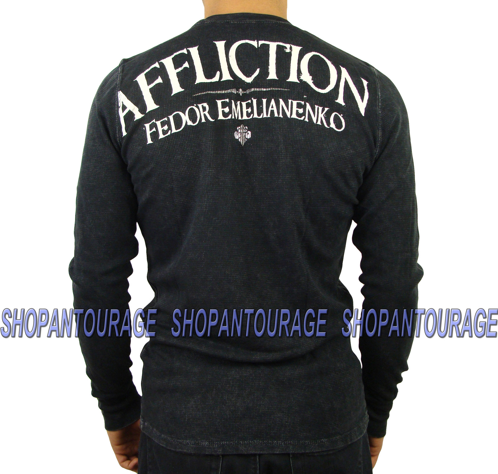 Affliction Fedor Emelianenko Warbird A1091 New Long Sleeve MMA Thermal ...