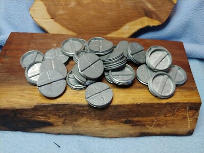 (28) 1" Steel City Metal Waterproof Threaded Closure Plug For Outlet ...