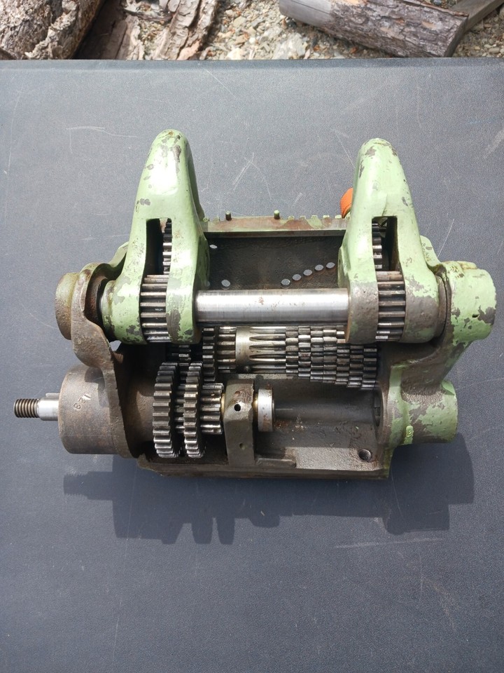 South Bend Metal Lathe 3 1/2 ft. Bed Quick Change Gear Box W/ Broken ...