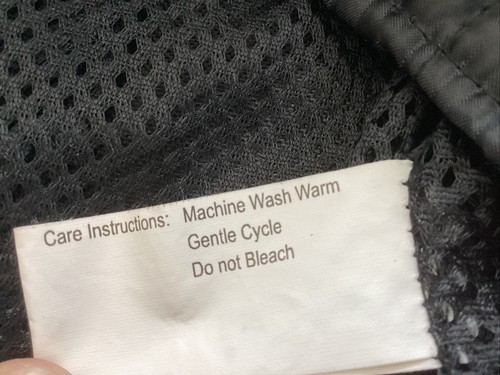 Pre-Owned Men's Texport Motorcycle Riding Jacket Sz. M Black Removable ...