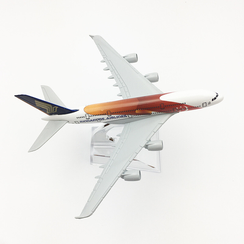 1/400 A380 Singapore Airlines SG50 Livery Civil Airliner Model Plane ...