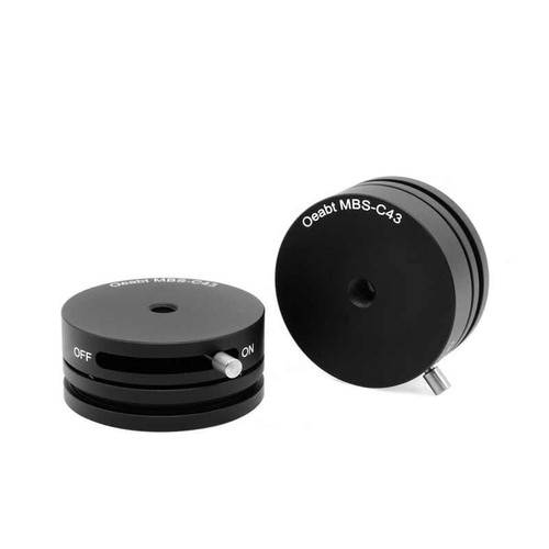 MBS-C43 Round Magnetic Base Adjustable with M6 Screw Hole for Optical ...