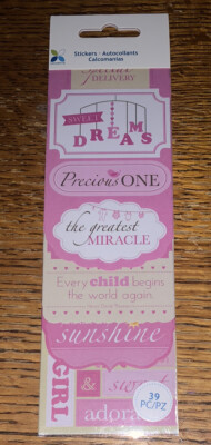 MOMENTA ~ IT'S A GIRL BABY 39 PC PACK Sweet Dreams Precious Miracle Joy ...