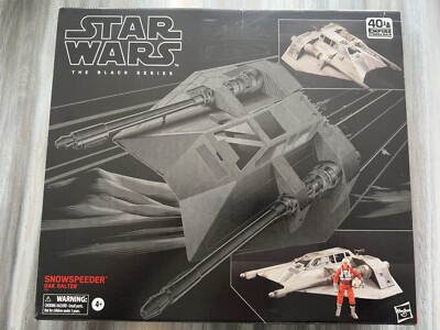 Star Wars The Black Series Snowspeeder Vehicle 6 inch Dak Ralter Figure ...