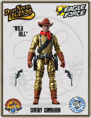 Dime Novel Legends 1:18 scale (4") old west action figure Eagle Force ...