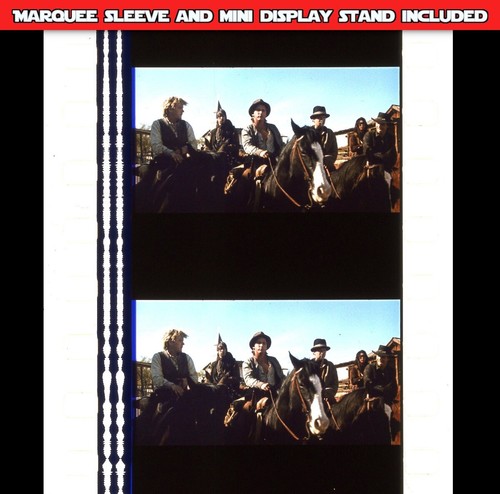 Young Guns 2 (1990) - Gang rides into town - 35mm 5 cell film strip 138 ...