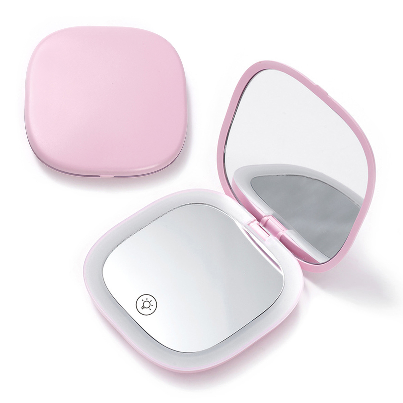 1 Set Magnifying Mirror Convenient Wide Application Led Magnifying ...