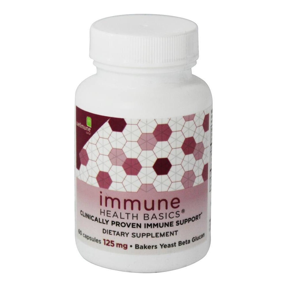 Immune Health Basics Beta Glucan with Wellmune WGP Immune Support 125 ...