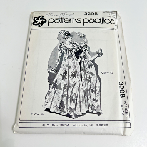 Vtg Patterns Pacifica Sewing Pattern-#3208-Multi SIZE 6-18-UNCUT ...
