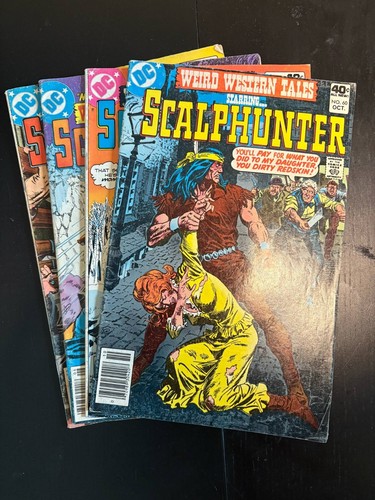 Weird Western Tales Scalphunter DC Comics Lot Of 4 | eBay