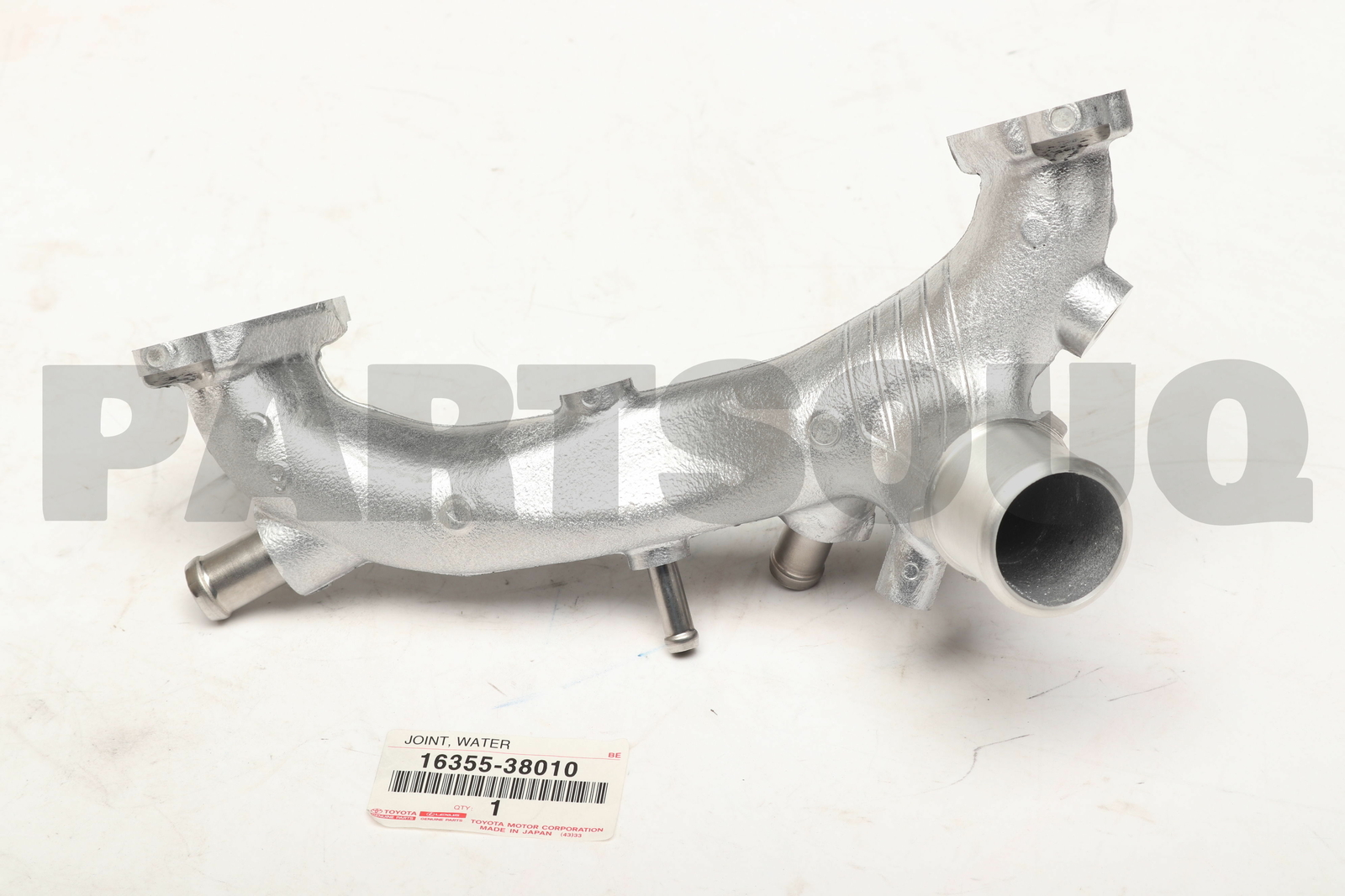 1635538010 Genuine Toyota JOINT, WATER BY-PASS, FRONT 16355-38010 | eBay