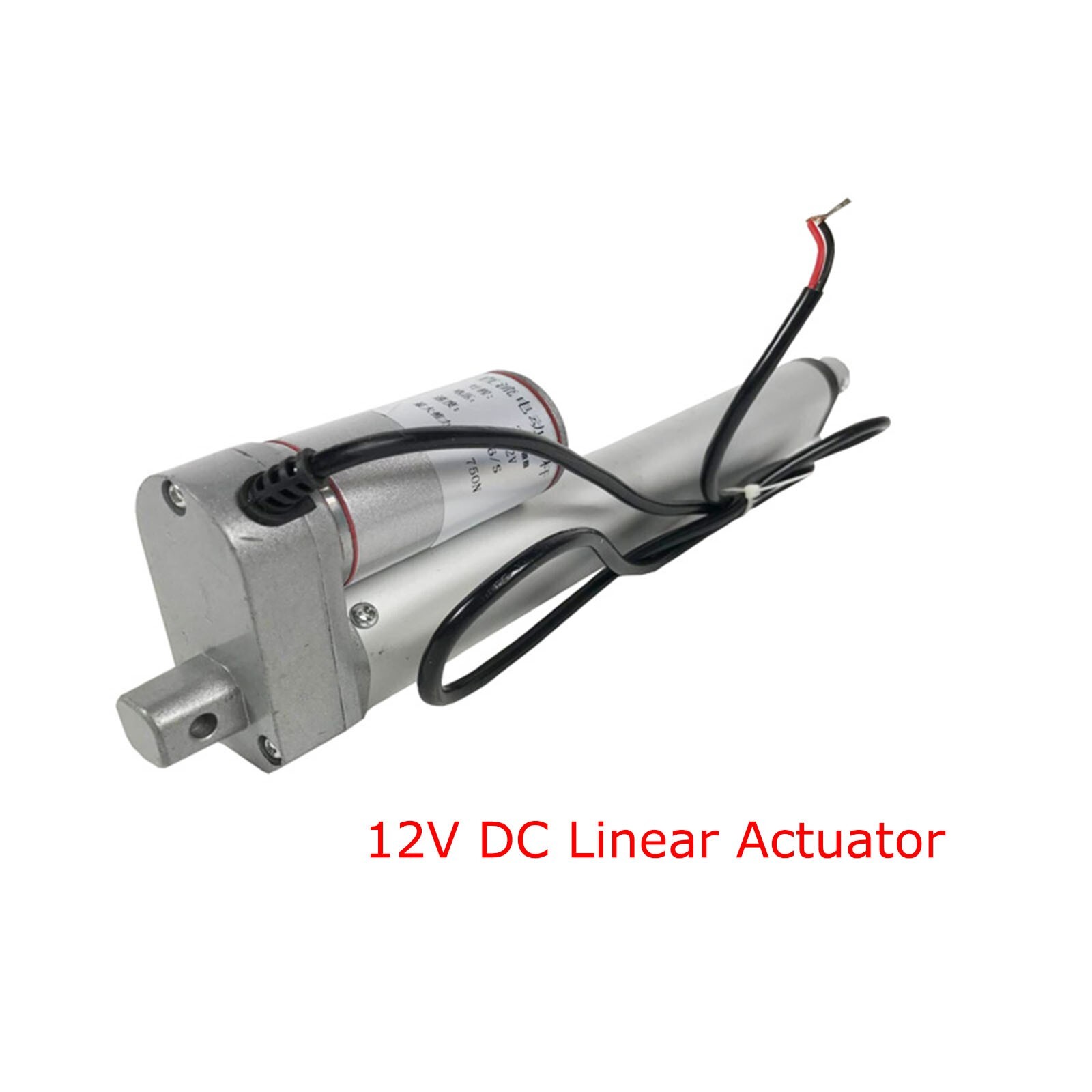 750N 12V DC Linear Actuator Push Rod Motor 7.8''(200mm) Stroke with ...
