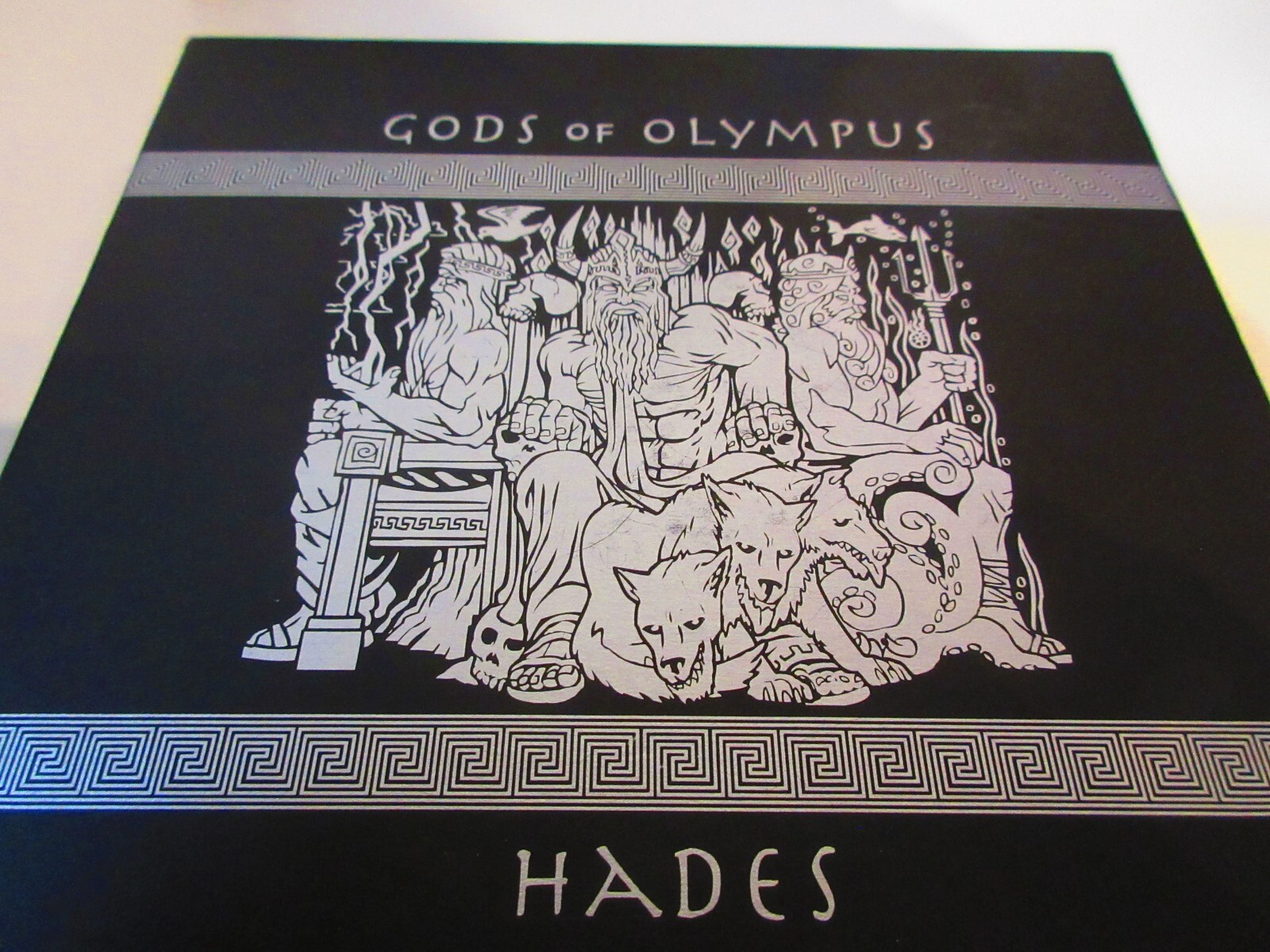 2014 HADES Gods of Olympus 2oz Antiqued Silver Coin $2 Tuvalu PERTH ...